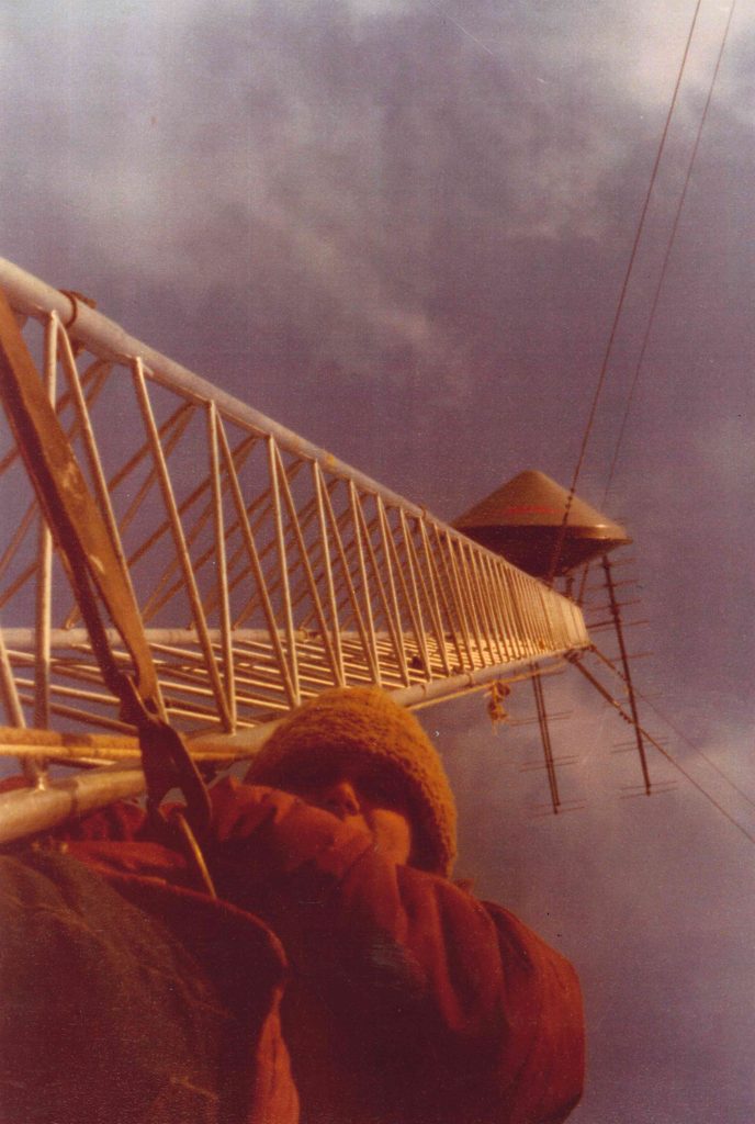 1980s new antenna tower - Pacifica Network